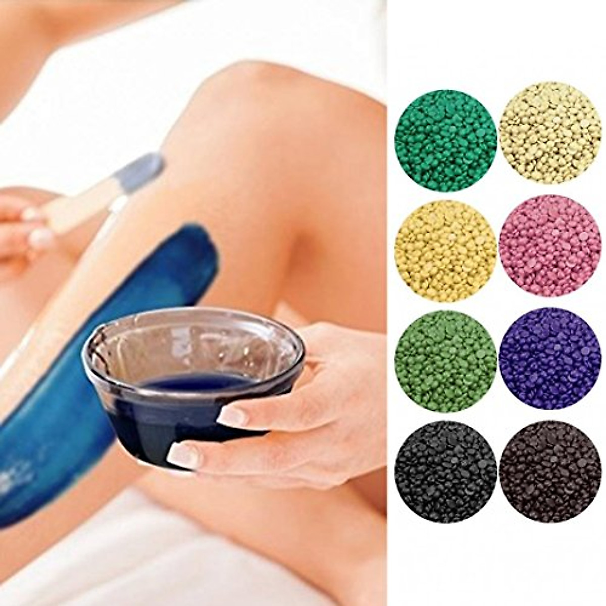 Bluelans® Waxing Beads, 50g Wax Hair Removal Beans No Strips Depilatory Hot Hard Film Wax Waxing Bikini Hair Removal Beans