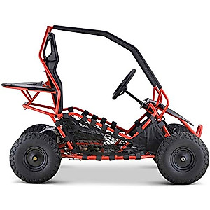 MotoTec Maverick Kids Electric Go Kart 36v 500w Red,MT-GK-Maverick-1000w_Red