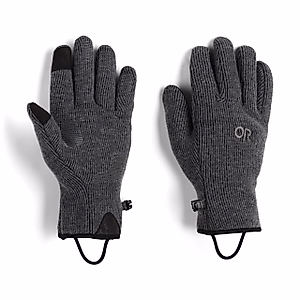 Outdoor Research Men's Flurry Sensor Gloves, Charcoal, M
