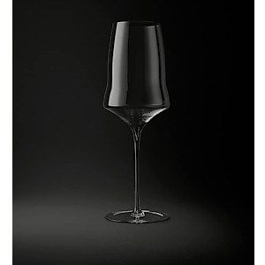 Josephinenhütte - JOSEPHINE No 1 - White - White Wine Glasses - purely handmade - Set of 1