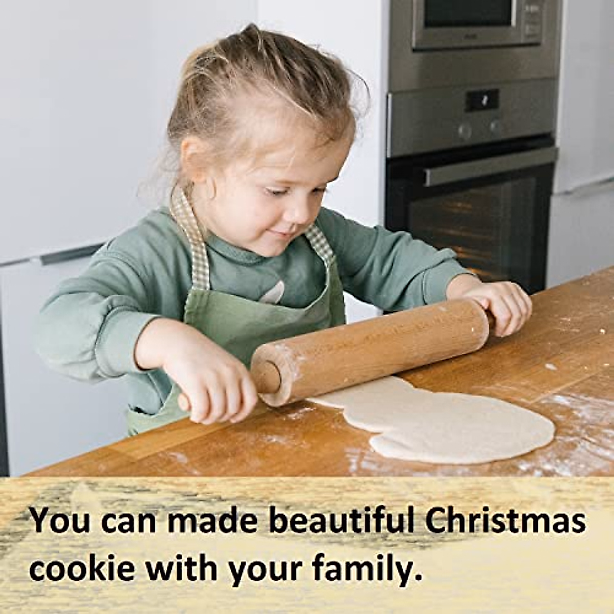 Wooden Cookie Molds, Carved Wooden Biscuit Mold Baking Cookie Mold Wooden Kitchen Cookie Cutter Embossing Press Stamp Molds Gingerbread Mold DIY Cookie Stamp (Owl 2)