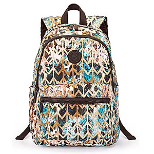 Montana West Western Backpack Purse for Women Waterproof Rucksack Casual Daypack for Laptop Travel MWB-1004-KH