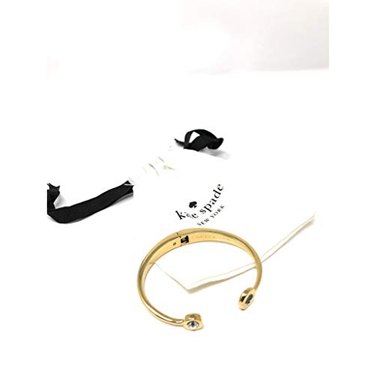 Kate Spade New York Spot The Spade Gold Tone Bangle Bracelet