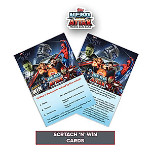 Topps India Marvel Hero Attax 2021 TCG Collection Smart Pack, 123 Cards Total