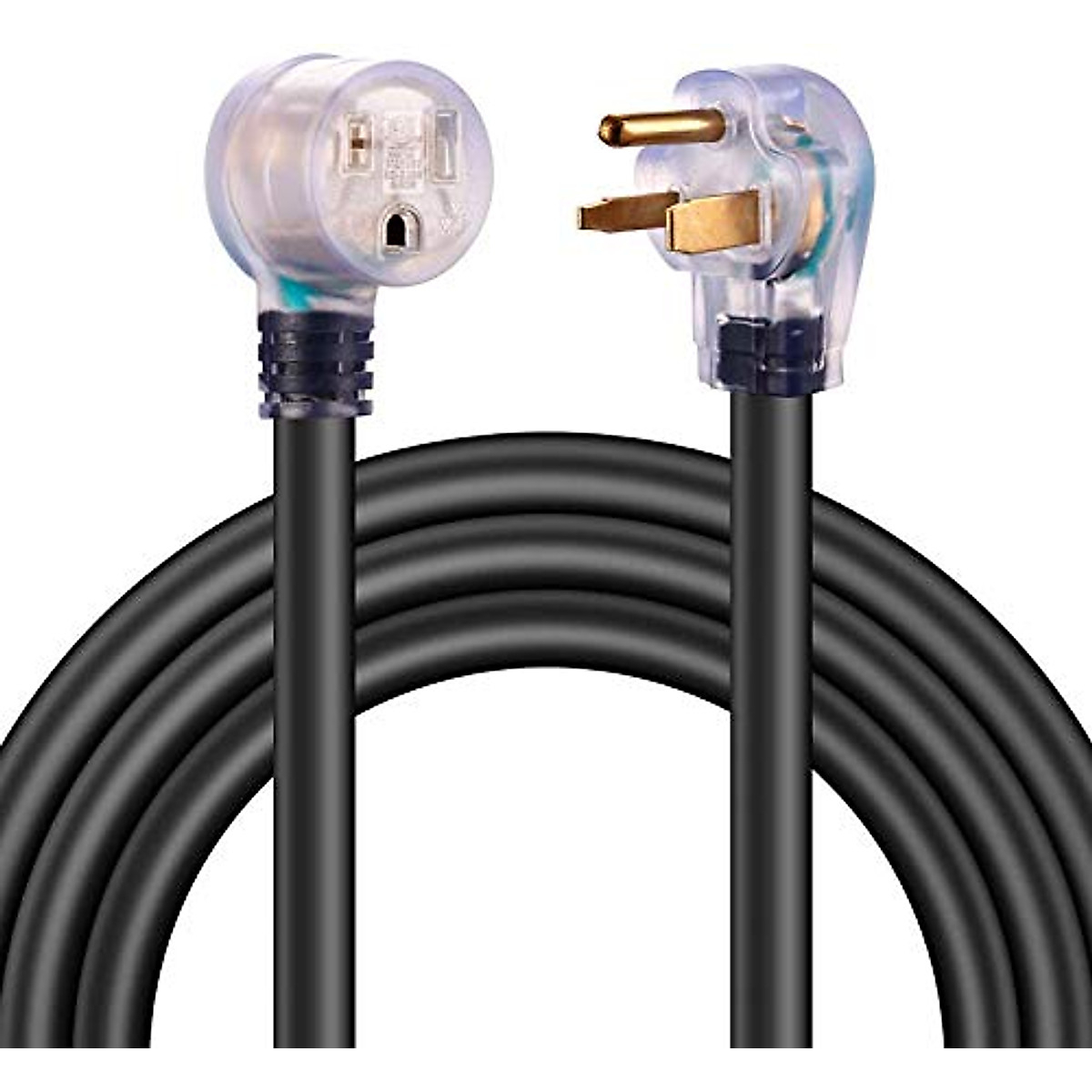 Miady 6-50 Extension Cord 25 FT and 6-50/6-30 Plug