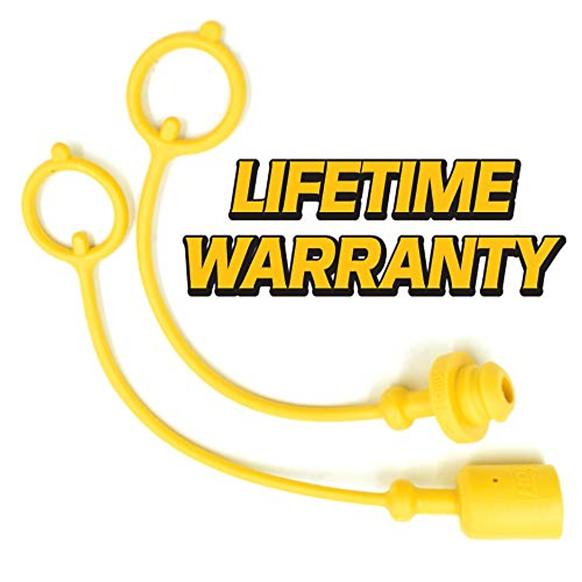 (8 Pack) HD Switch Hydraulic Quick Coupler Dust Cap & Plug Set fits 1/4" Kubota LA181 LA203 LA210 LA211 LA243 LA271 LA301 LA302 LA304 LA350 LA351 LA352 LA364 LA401 LA402 LA403 LA434 LA463 LA504 LA534