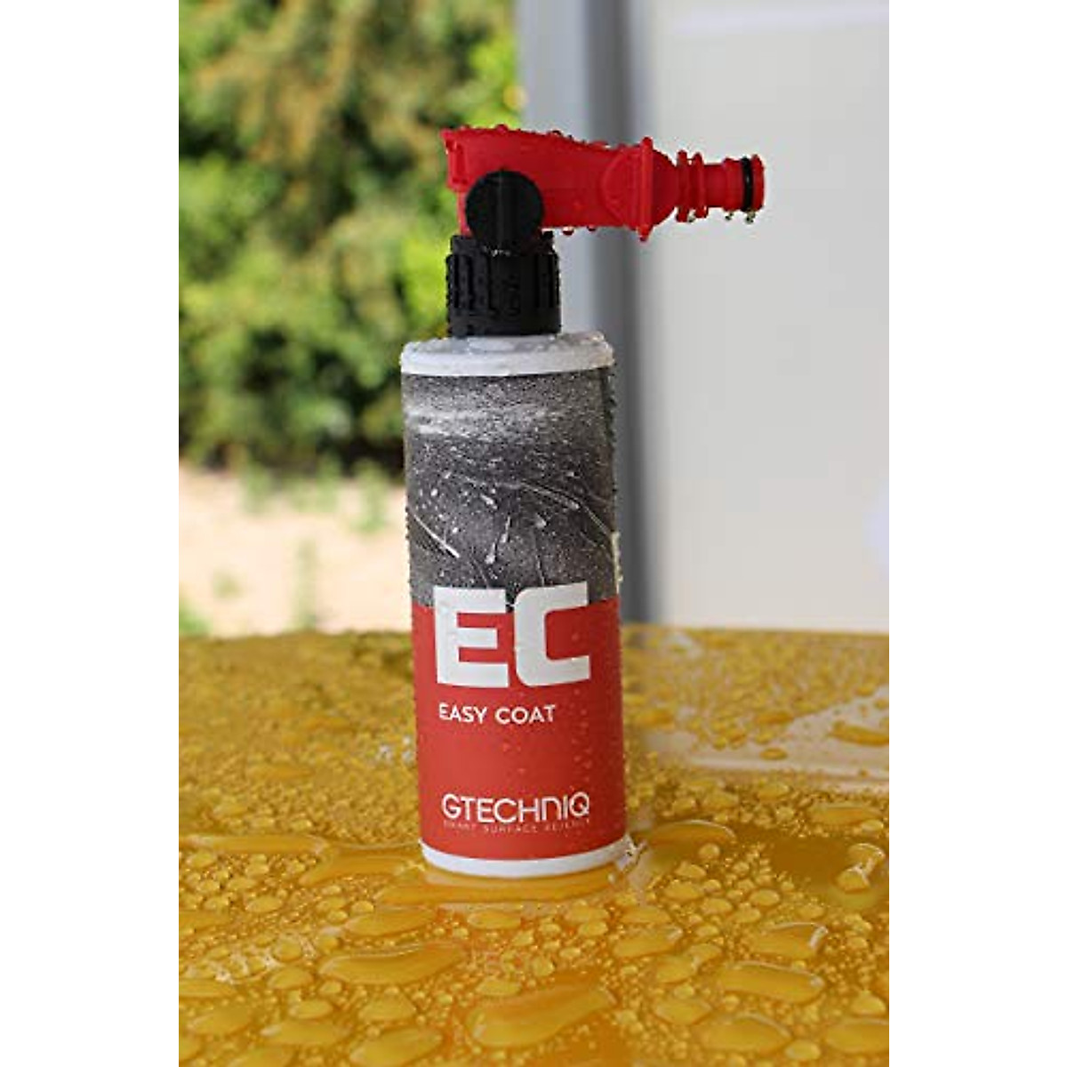 Gtechniq - Easy Coat Kit - Up to 3 Months of Durability; Quick & Easy to Apply; Coating Safe; Apply to Auto Paint or Glass Surfaces; Protect from UV Rays, Chemicals, Weather, Dirt (500 milliliters)