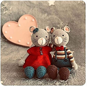 [ Set of 2 Skeins ] SMC Catania Originals 100% Mercerized Cotton Yarn, Total 3.52 Oz. Each 1.76 Oz (50g) / 136 Yrds (125 m) Amigurumi Yarn Fine-Sport 2 (263 Soft Apricot)