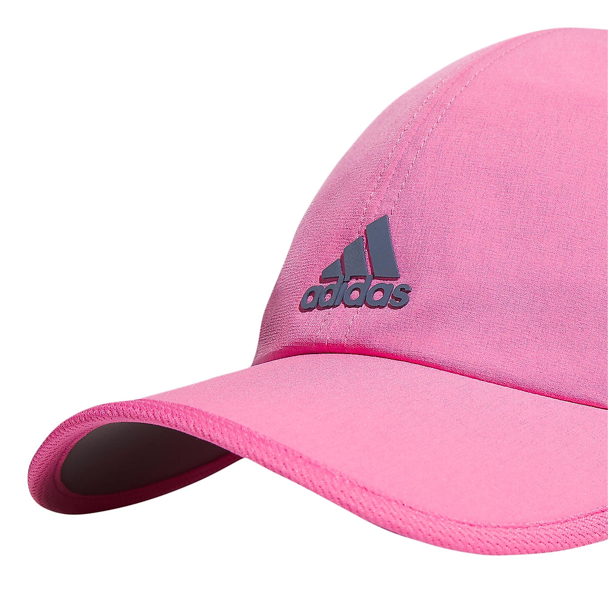 adidas Women's Superlite 2 Relaxed Adjustable Performance Hat, Pulse Magenta Pink/Preloved Ink Blue, One Size