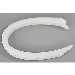 Home-X Set of 10 Hanger Connector Strips with Holes for Clothes Hanger Organization, Plastic Closet Organizers and Storage Solutions, Pack of 10 Strips, 18" L x ¾” W, Opaque