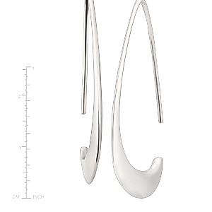 Silpada .925 Sterling Silver Drop Earrings for Women, Jewelry Gift Idea, Silhouette'