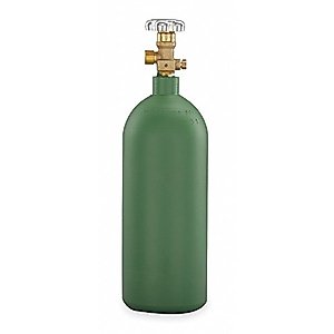 Refill Portable Cylinder, Oxygen, 20 Cu Ft