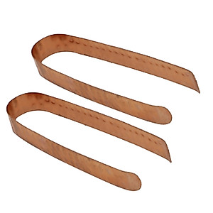 bona fide pure copper hammered Serving Tongs,l Server Tongs for Pasta, BBQ, Appetizers, Pastries, ice tong