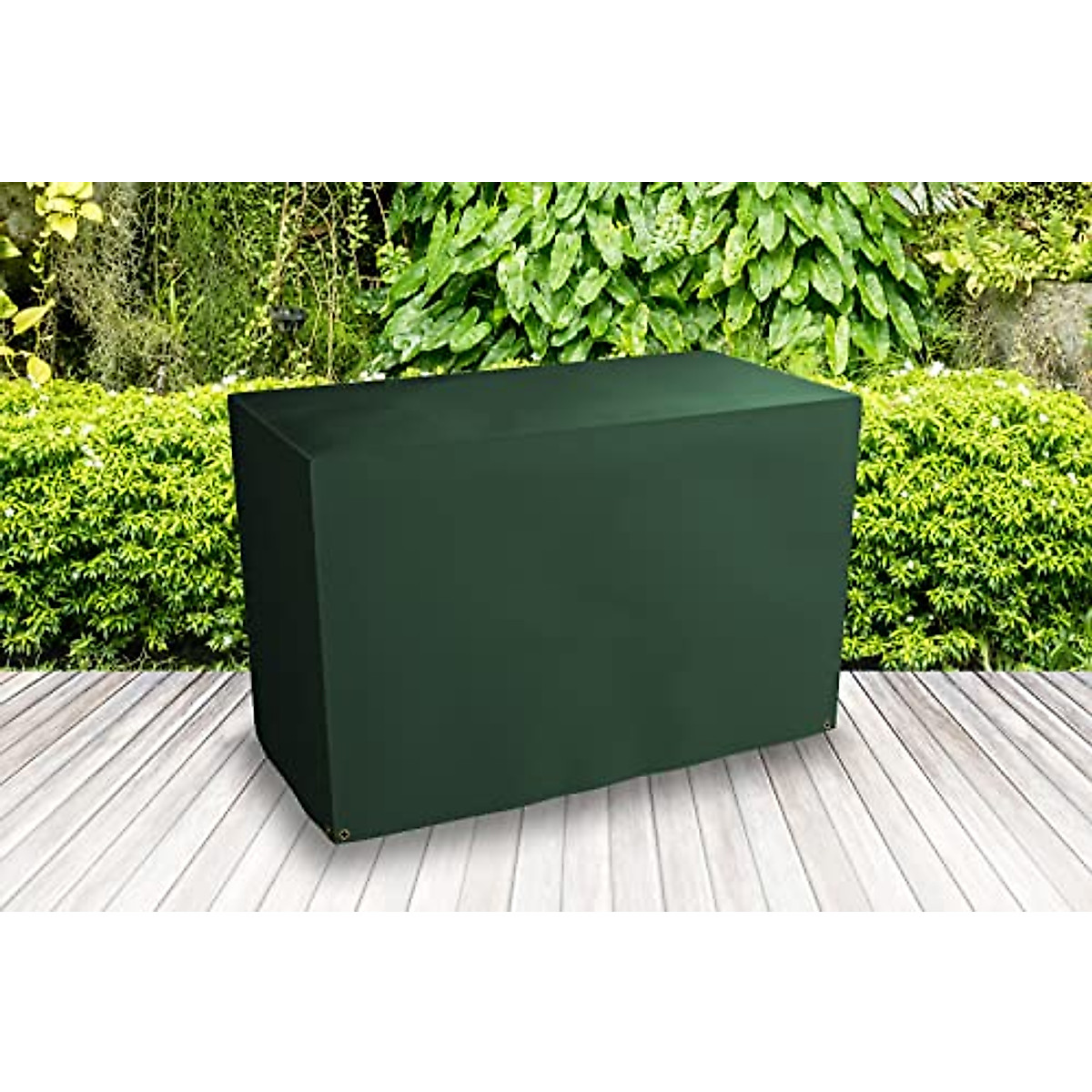 Bosmere Weatherproof Bistro Set Outdoor Cover for 2 Chairs & Round Table 49" L x 25" W x 31" H, Green