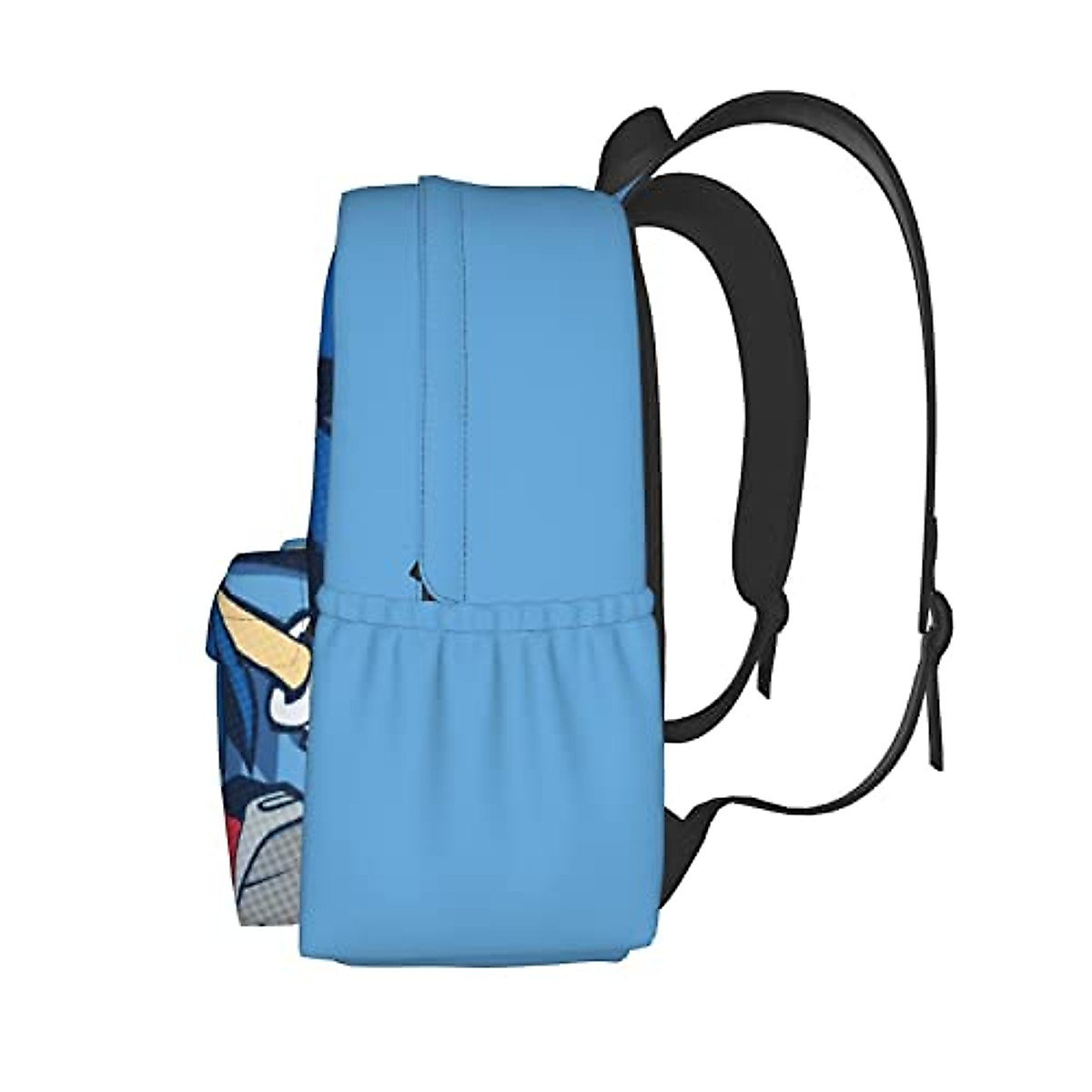 Youth Lightweight Backpack, Cartoon Hedgehog Large Capacity Laptop Backpack