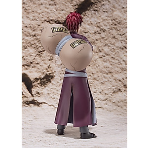 TAMASHII NATIONS Bandai S.H.Figuarts Gaara Naruto Shippuden Action Figure