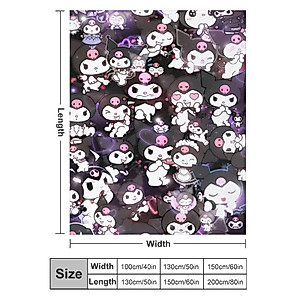 Cute Blanket Super Soft Throw Merchandise Blanket Comfortable Blankets and Throws for Girls Couch Sofa Gifts 50''x40''