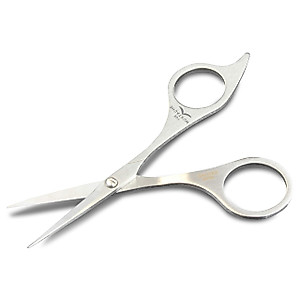 SEKI EDGE SS-902- Stainless Steel Moustache Scissors