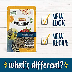 Sunseed Vita Prima Wholesome Nutrition Parakeet Food, 2 LBS