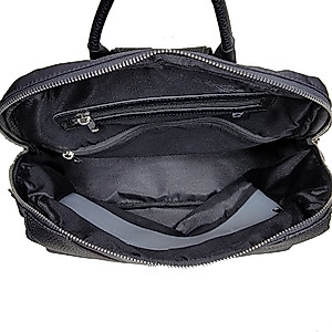V-Style Convertible Backpack Purse (Double Black) Standart