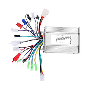 Bnineteenteam 450W Motor Brushless Controller,Aluminium Alloy Electric Bike Speed Motor Controller for Electric Scooter (48V/60V 450W)