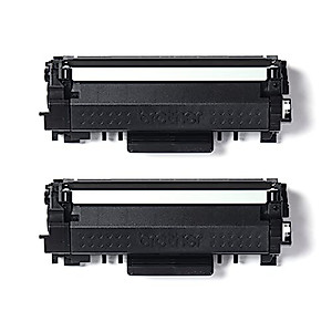 Brother TN-2420TWIN Toner Cartridge, Black, Twin Pack, High Yield, Includes 2 x Toner Cartridge, Genuine Supplies