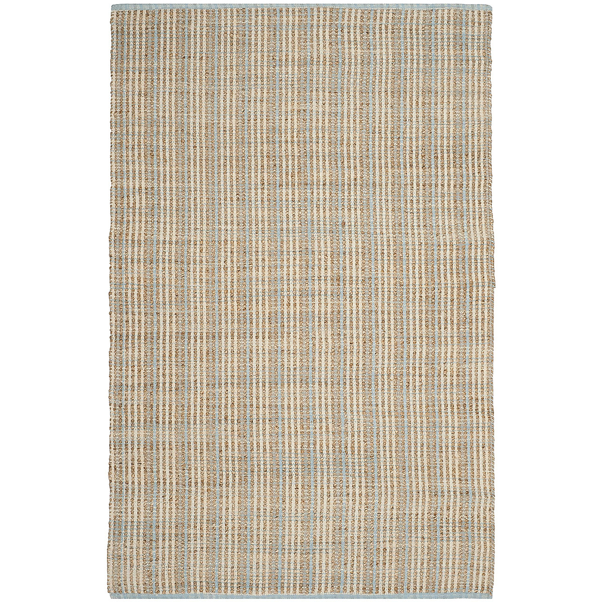 SAFAVIEH Cape Cod Collection Accent Rug - 4' x 6', Natural, Handmade Flat Weave Stripe Jute, Ideal for High Traffic Areas in Entryway, Living Room, Bedroom (CAP831A)
