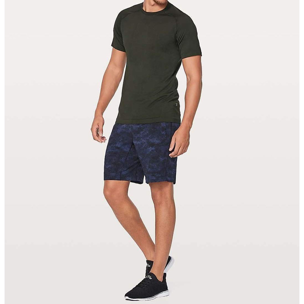 lululemon Men's Metal Vent Tech Short Sleeve Crew T-Shirt (Deep Coal/Black, XS)