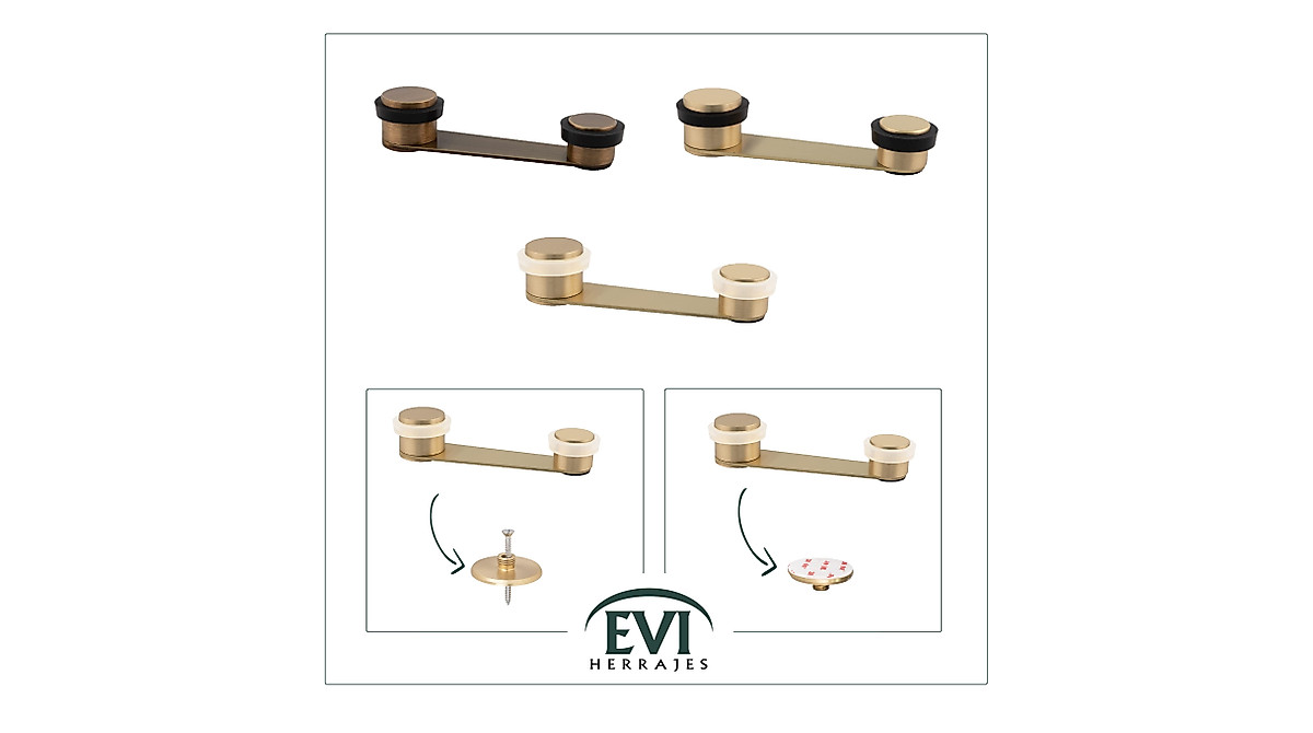 Rotating Retainer Door Stop for Doors up to 50mm