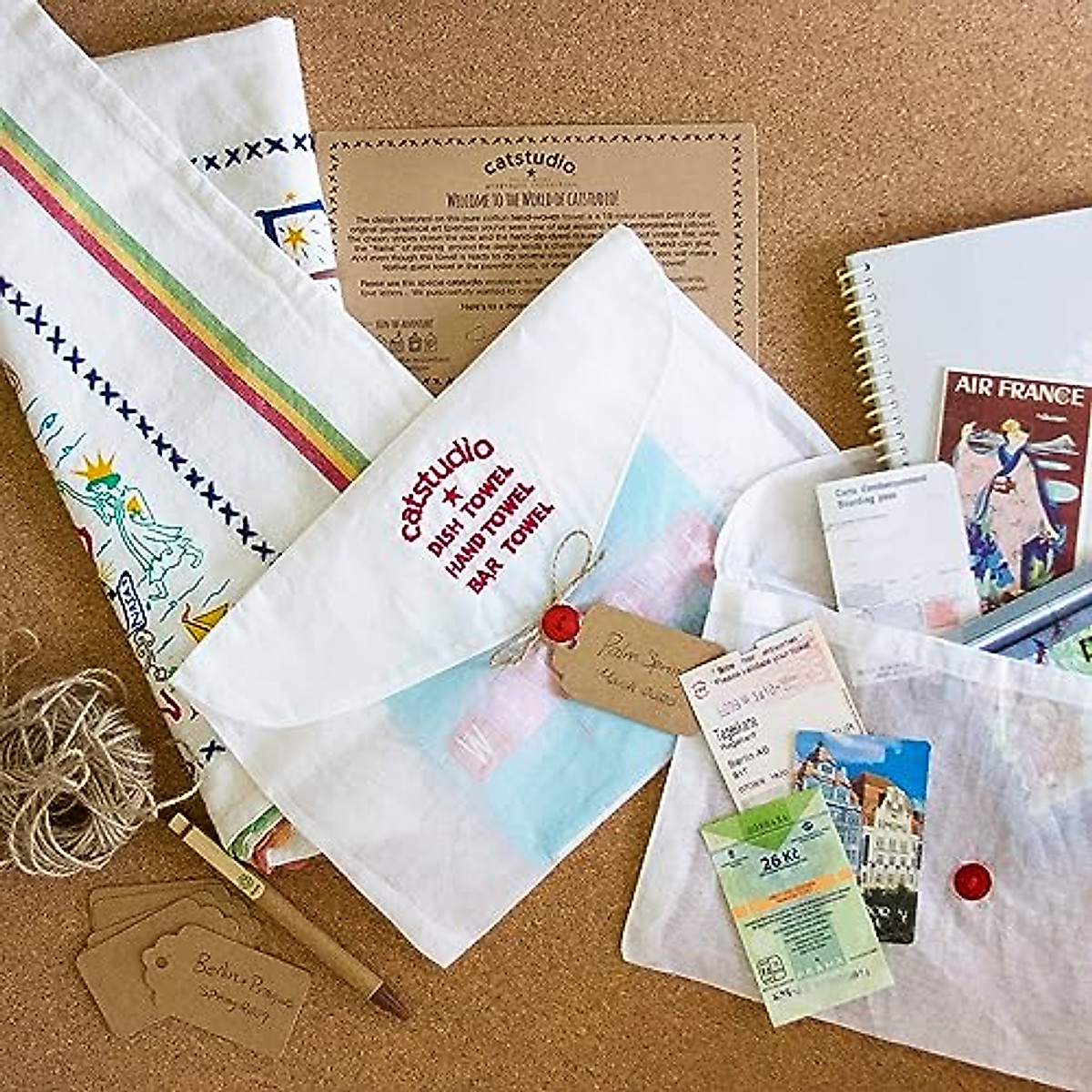 Catstudio Nevada Dish Towel - U.S. State Souvenir Kitchen and Hand Towel with Original Artwork - Perfect Tea Towel for Nevada Lovers, Travel Souvenir