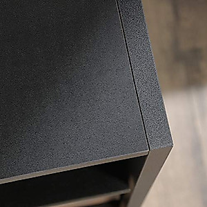 Sauder Boulevard Café 3-Drawer Chest, L: 29.13" x W: 17.48" x H: 42.68", Black Finish