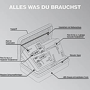 Reloop Cartridge-King, Professional Storage Case for Turntable Carts, Needles and Accessories DJ Bag