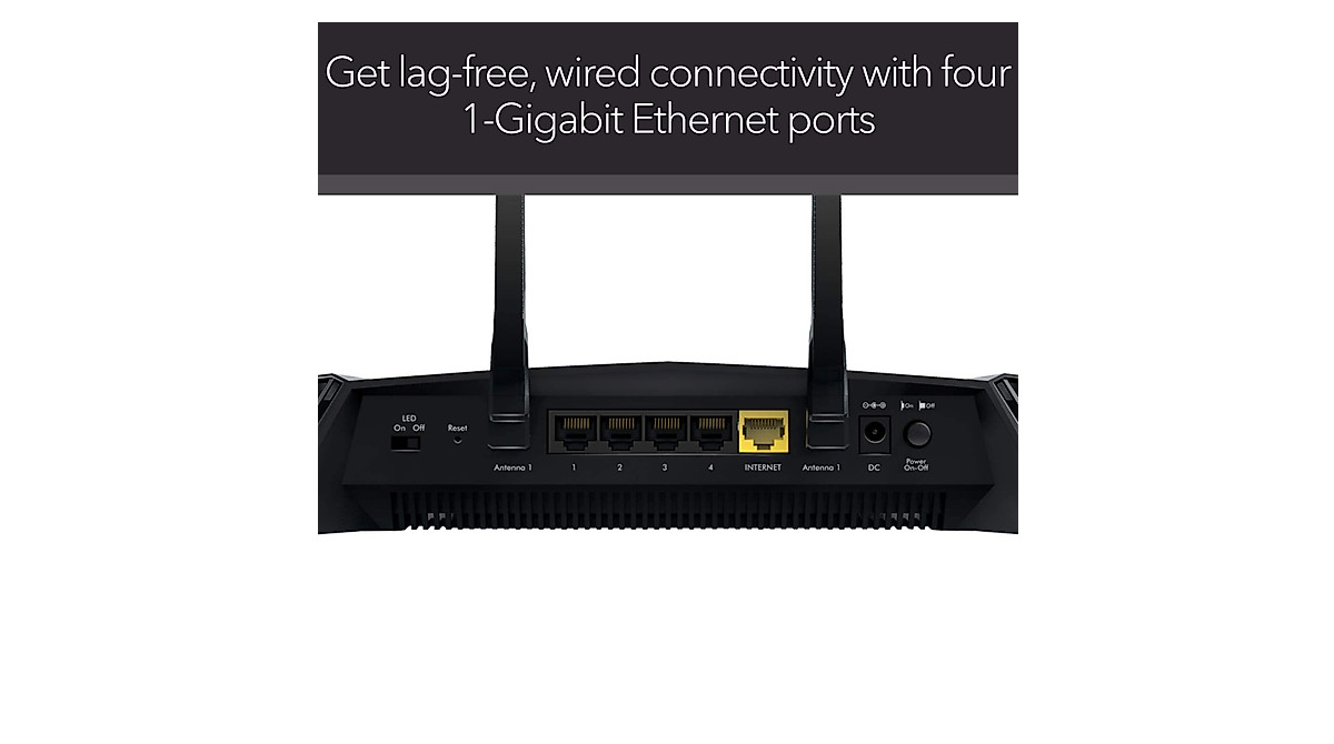 NETGEAR Nighthawk Pro Gaming XR500 Wi-Fi Router - Low Ping & Fast Speeds