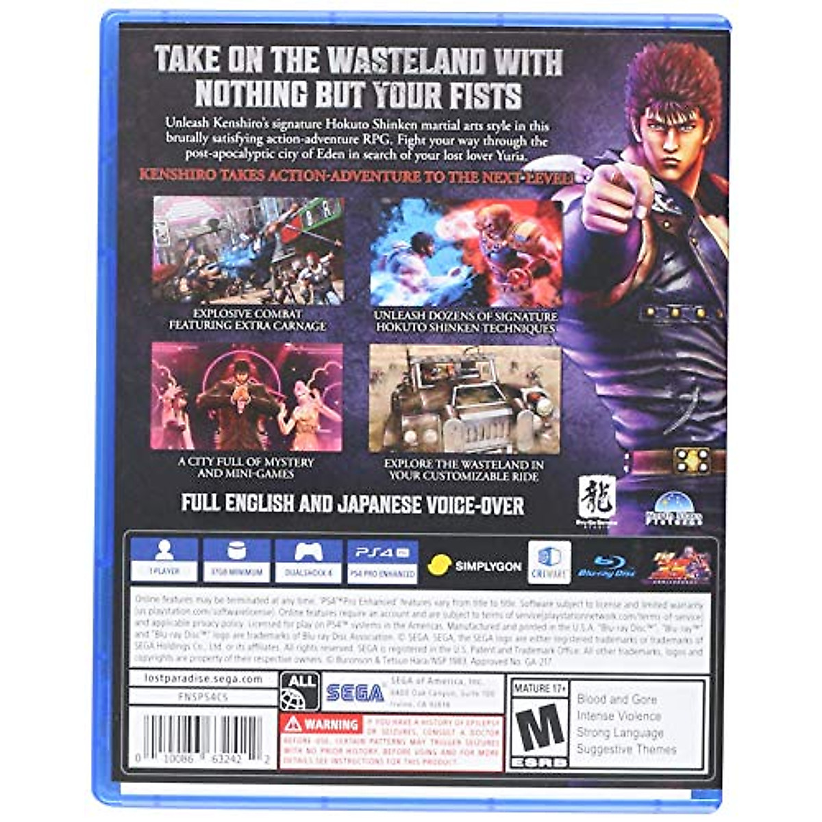 Fist of The North Star: Lost Paradise - PlayStation 4