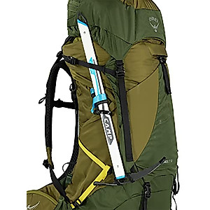 Osprey Atmos AG LT 50L Men's Backpacking Backpack, Night Shift/Scoria Blue, L/XL