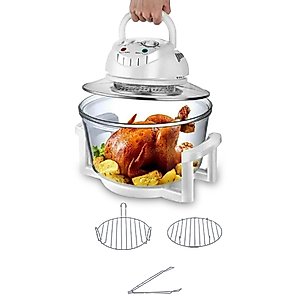 17L Air Fryer By Gagalayong, Turbo Portable Air Fryer, Infrared Convection, Electric Large Halogen Oven Countertop,Cooking 360°Heating Prepare Quick Healthy Meals, French Fries Oven Roaster