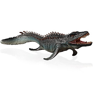 Gemini& Genius Dinosaur Toys Mosasaurus with Movable Jaw Large Sea Monster Dinosaur Ocean Shark Figure Toys Collection or Gift for Kids