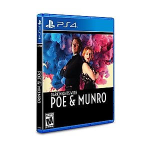 Dark Nights with Poe and Munro (Limited Run #441) - For PlayStation 4
