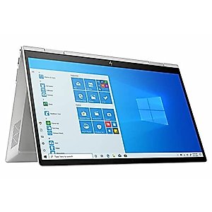 2022 HP Envy X360 15.6" FHD Touchscreen 2-in-1 Laptop Intel i5-1135G7 Quad-Core Iris Xe Graphics 32GB RAM DDR4 1TB M.2 SSD Type-C WiFi 6 Backlit Keyboard with FP Reader Windows 11 Pro w/ 32GB USB