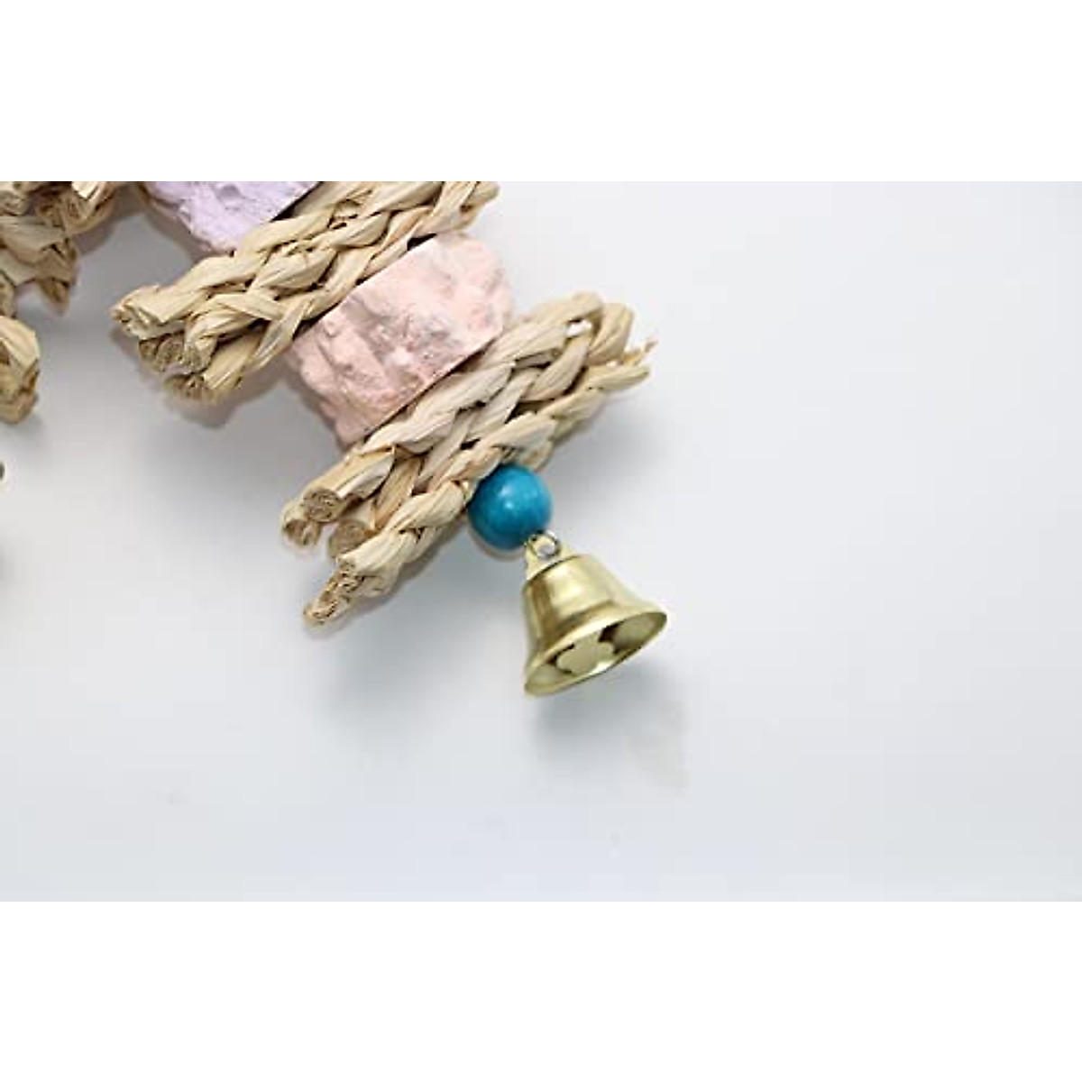 Litewoo Parrot Toy Bird Chew Toy High Calcium Plaster Hanging String Birdcage Accessories Suitable for Parrot Macaw African Grey Parrot Xuanfeng Parrot Bird Toy