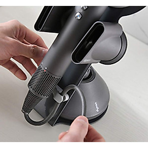 PUROSUR Hair Dryer Stand for Dyson Hair Dryer, Compatible Dyson Hair Dryer Stand hair dryer stand Organizer for Dyson Hair Dryer, Diffuser, Nozzle holder