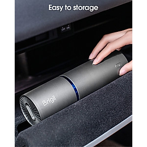 Brigii Mini Vacuum, Air Duster and Hand Pump 3 in 1, Cordless Handheld Vacuum, USB Rechargeable, Easy to Clean Desktop, Keyboard, Drawer, Car Interior and Other Crevices, Small Spaces -Y120 Pro