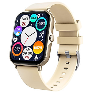 Yihou Smart Watch for Android Phones Compatible iPhone (Dial/Answer Call) Smart Watch with Text and Call Fitness Tracker Sport Watch Pedometer Step Counter Sleep Full Touch Screen Smartwatches