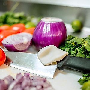 everGRIP Knife Handle Grip for Chef's or Kitchen Knives - Universal Non-Slip Ergonomic Design - Dishwasher Safe - Kitchen Essentials and Accessories 2.6"