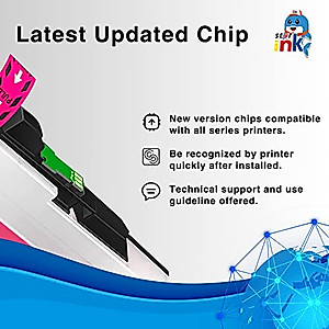 st@r ink Compatible(Pigment) Ink Cartridge Replacement for Brother LC3037 XXL LC 3037 Ink for MFC-J6945DW MFC-J6545DW MFC-J5845DW MFC-J5945DW Printer(BK/C/M/Y) 4 Packs