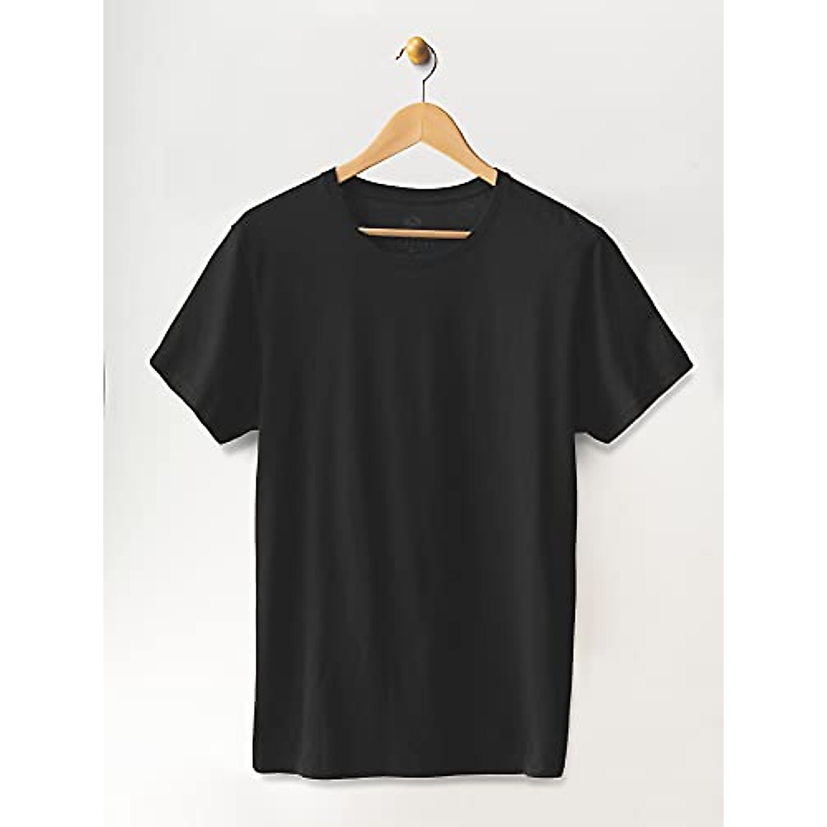 Fruit of the Loom mens Crafted Comfort Artisan Tee (Super Soft, Pima Cotton) T Shirt, Black, Medium US