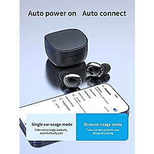Kenayo Wireless Earbuds Pro 2022 for Android, iOS, Laptop, Tablet with Bluetooth with Charging Case Touch Control Sound with Deep Bass Auto Pairing Headphones for Sports, Travel & Gym (Silver)
