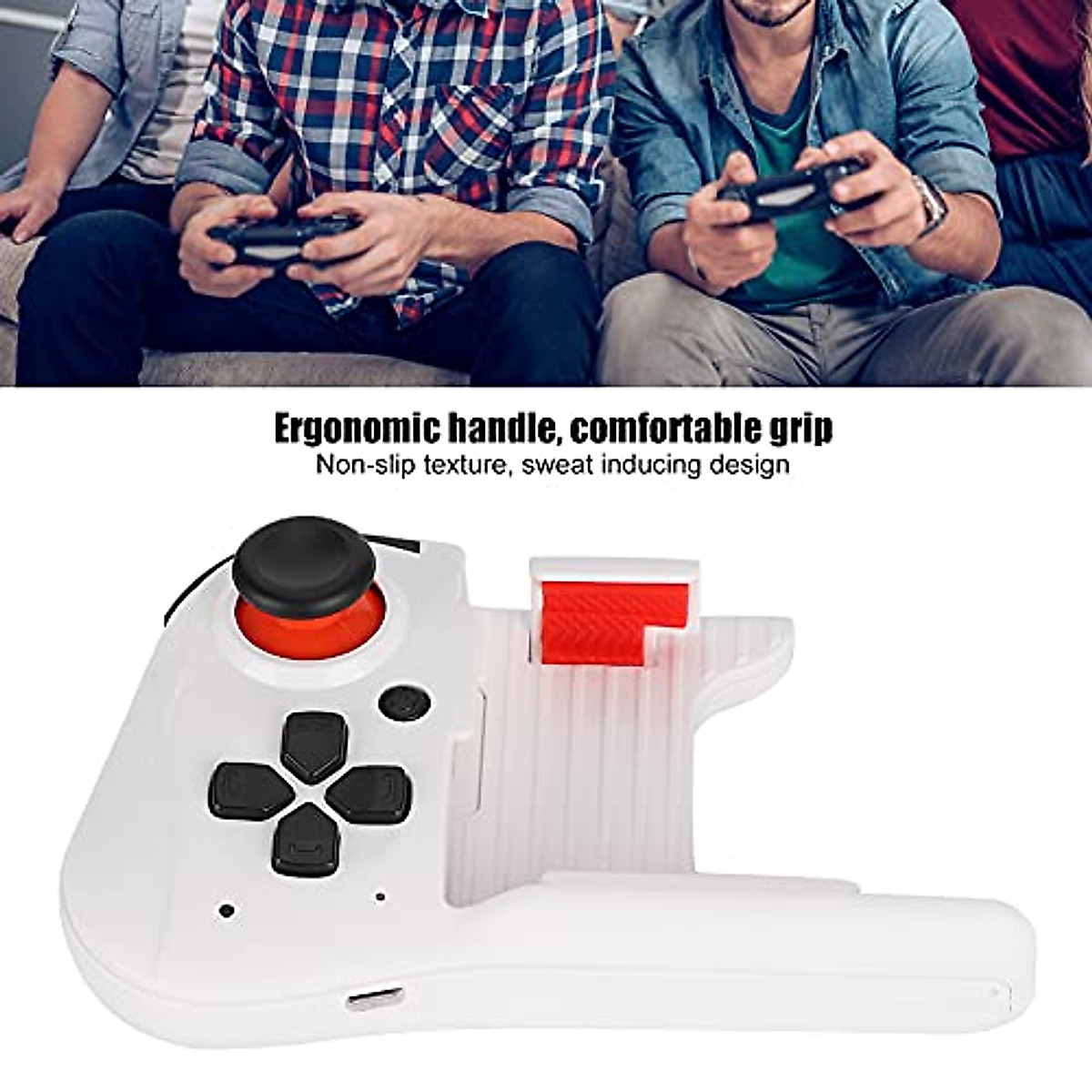 Gamepad, Upper Cellphone Game Controller Need Activation ABS BLE 160 Hours/HID 40 Hours Working Time for Android/iOS