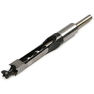 CSLU-Tool 4 Pcs/Set Woodworker Square Hole Drill Bits Saw Wood Mortising Chisel Set, Mortise Chisel (1/4-Inch, 5/16-Inch, 3/8-Inch and 1/2-Inch)