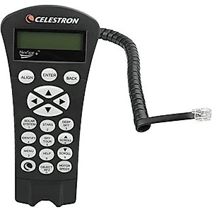 Celestron NexStar+ Hand Control USB with EQ, Black (93982)